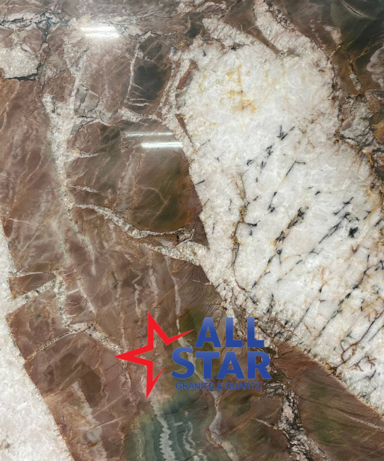 Explosion Rouge - All Star Granite & Quartz